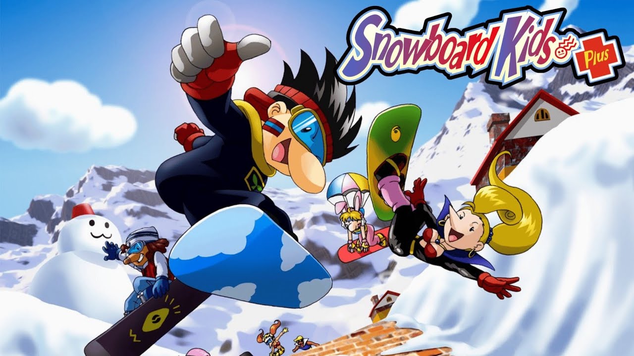 Snowboard Kids Plus (1999) Sony PlayStation 1 Gameplay - YouTube