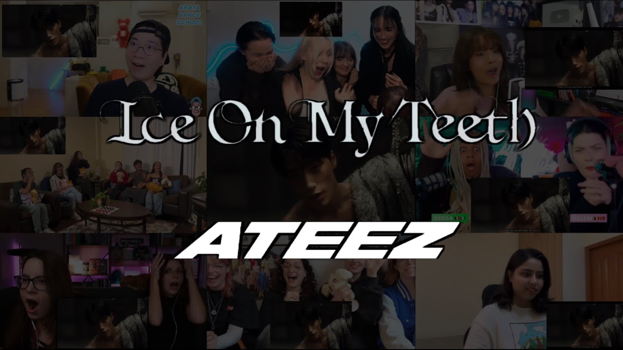 ATEEZ -Ice On My Teeth- [Reaction mashup] - YouTube