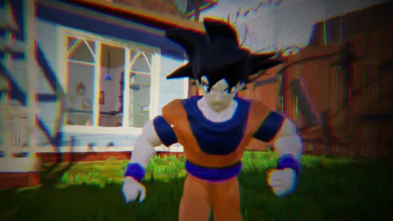 MY NEW NEIGHBOR IS GOKU - Hello Neighbor ACT 2 - YouTube