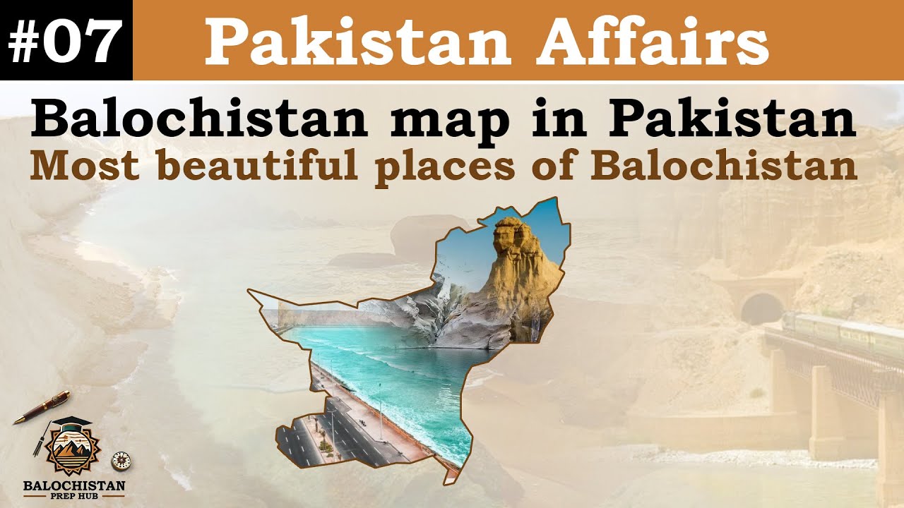 Map of Balochistan/Borders/Divisions/Districts Geography/Beautiful ...