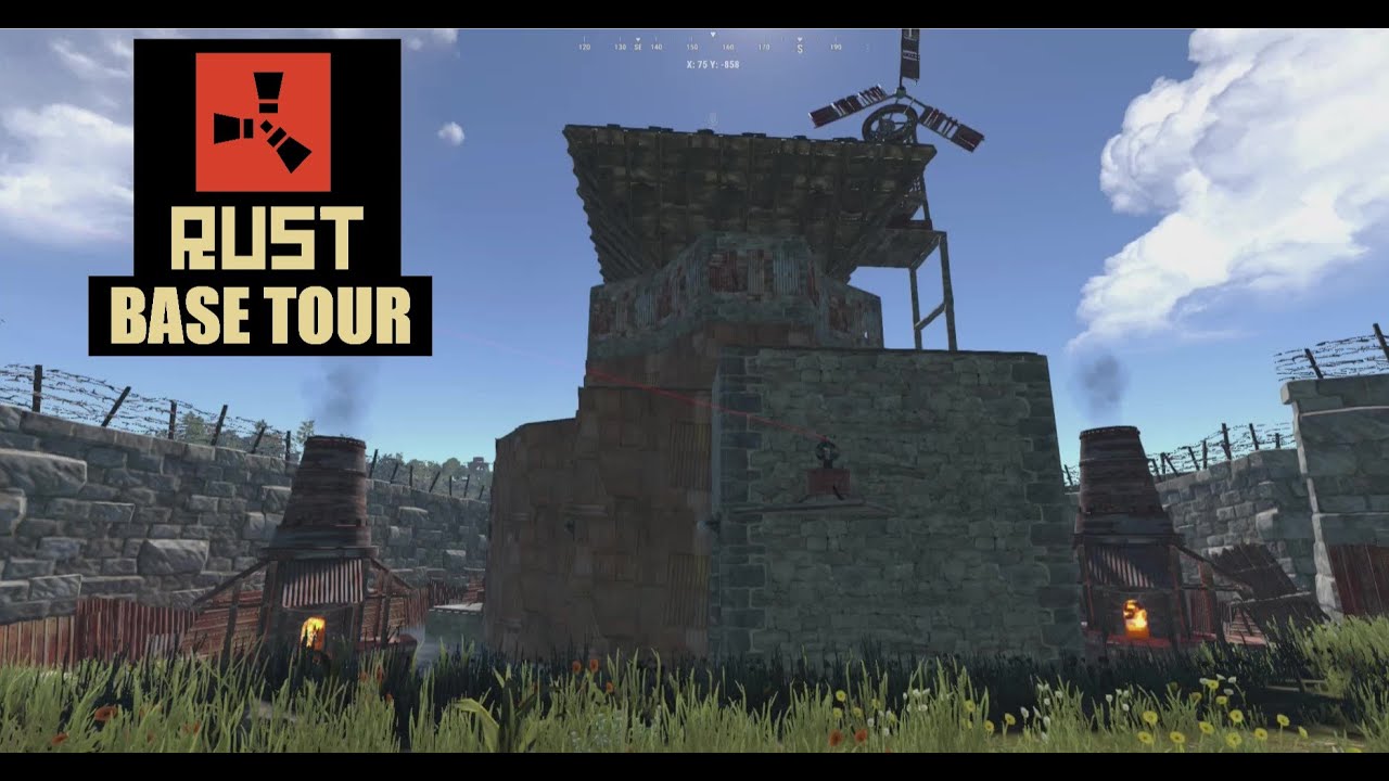 Rust - Duo Base Tour - New base from this wipe - YouTube