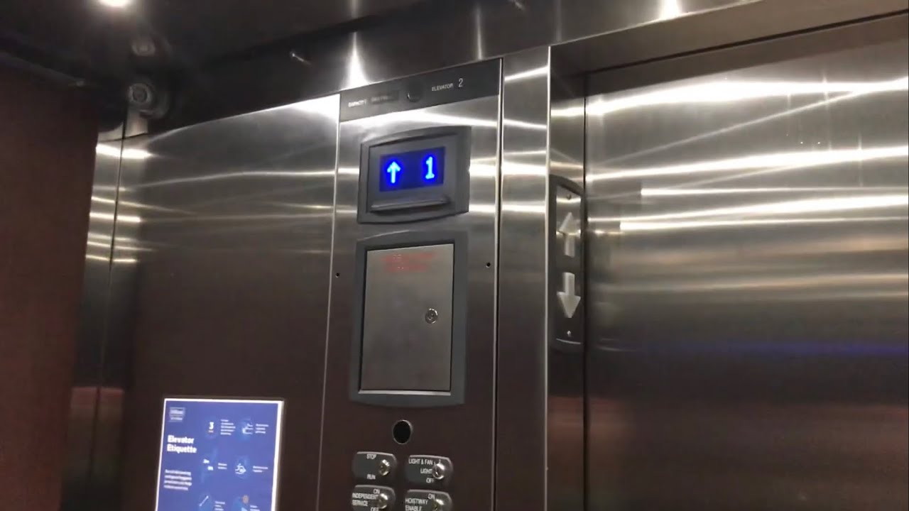 Elevators at Hilton Garden Inn Murfreesboro - YouTube