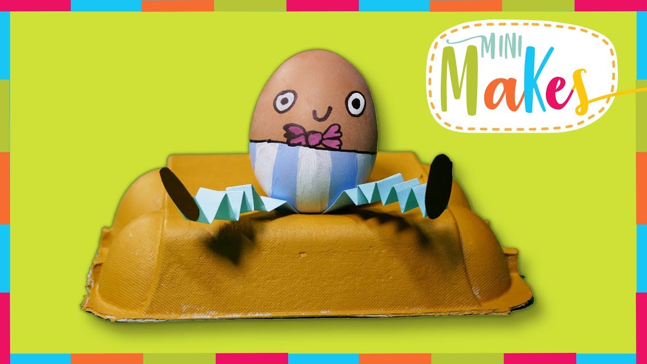 Make Your Own Humpty Dumpty and Wall | Egg Painting | Mini Makes - YouTube