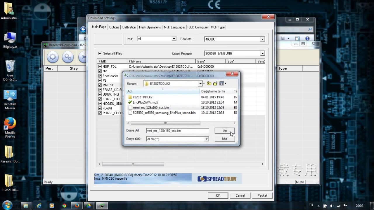 How to repair bricked Samsung E1282T YouTube - YouTube