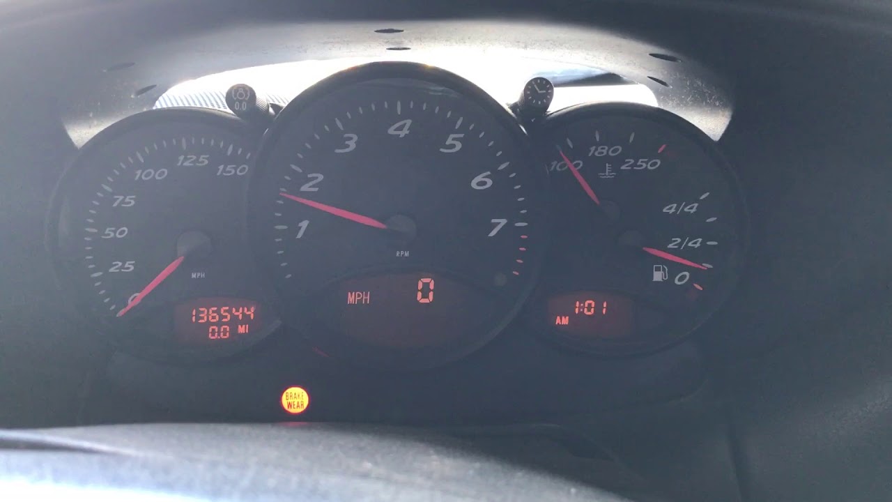 2000 Porsche Boxster 986 2.7L Engine Test - YouTube
