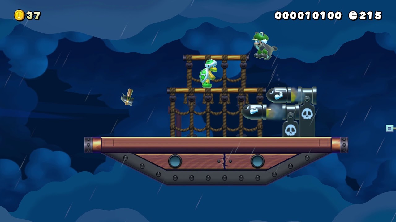 Super Mario Maker 2 Level Showcase: Lemmy's Rubber Ride - YouTube