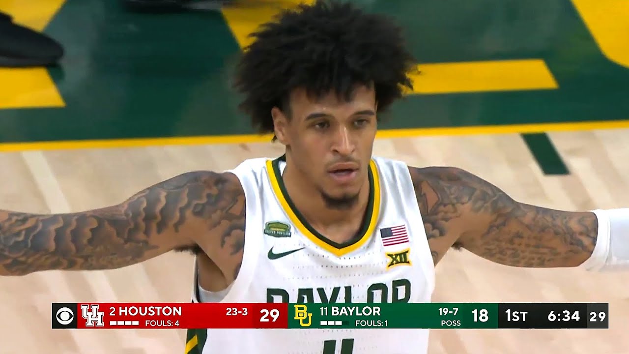 #2 Houston vs #11 Baylor College Basketball Game Full Highlights 2024 ...