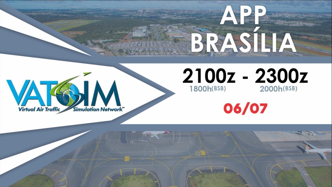[VATSIM] APP Brasília - SBWR_APP - Controlando na VATSIM com o ...