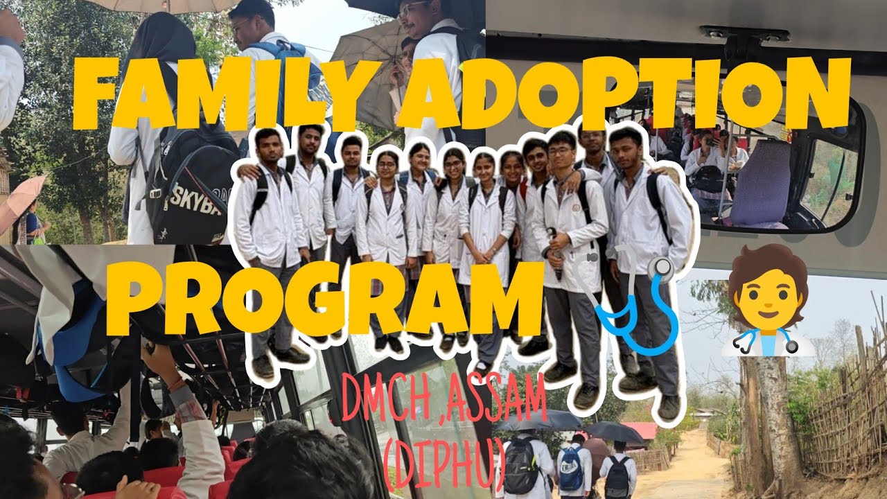 FAMILY ADOPTION PROGRAM 🩺📍 FT. 1ST year MBBS students - YouTube