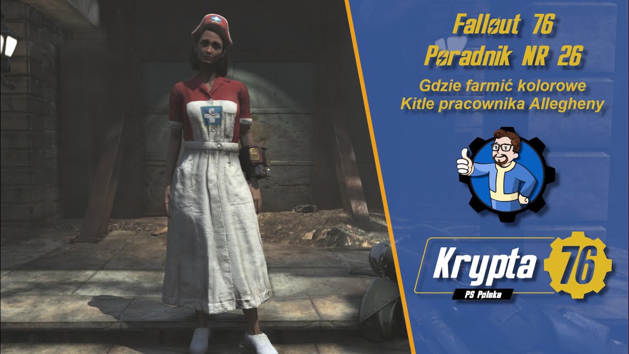 Fallout 76 Poradnik NR 26 | Gdzie farmić kolorowe kitle pracownika ...