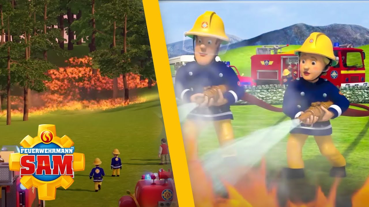 Im Schlamm stecken geblieben | Feuerwehrmann Sam Deutsch ...