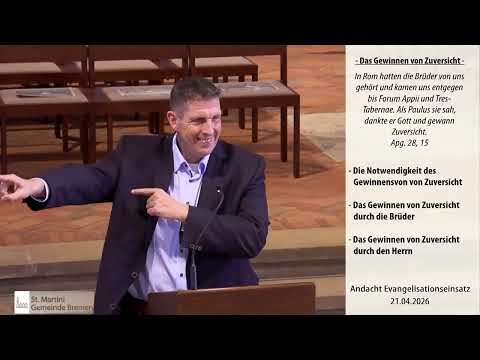 Aktionswoche Evangelisation - 21.04.2026