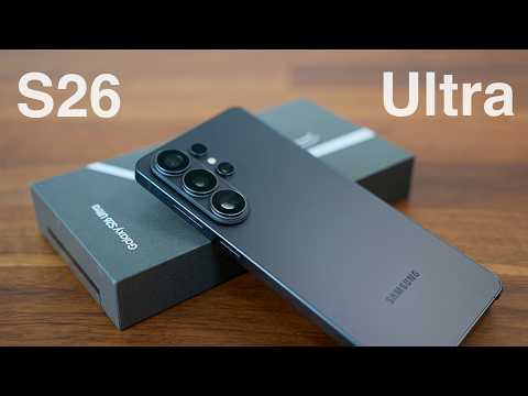 Samsung Galaxy S26 Ultra Black Unboxing