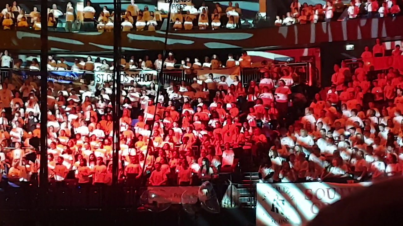 Young voices 2020 Larger then life at o2 arena - YouTube