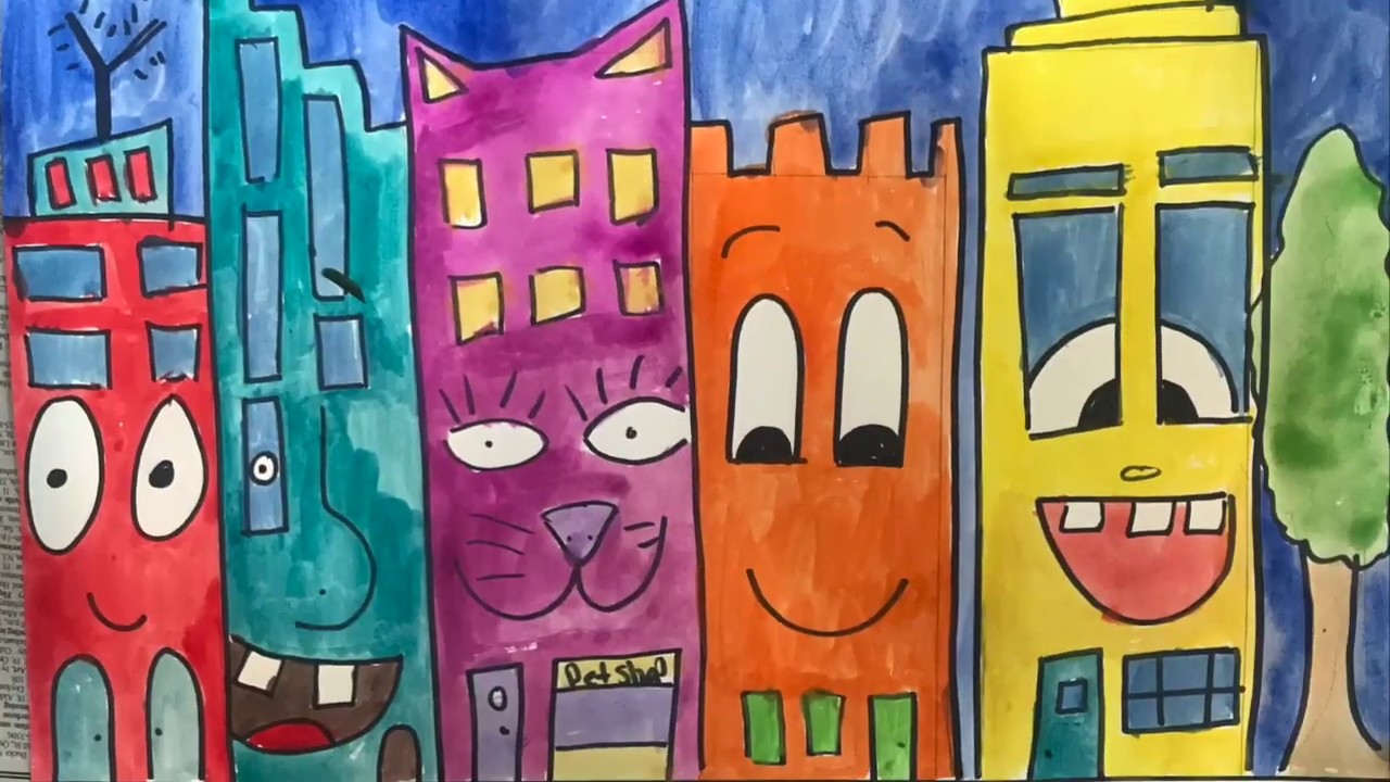 James Rizzi Buildings - YouTube