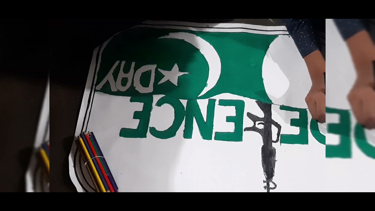 Defence Day Chart making - YouTube