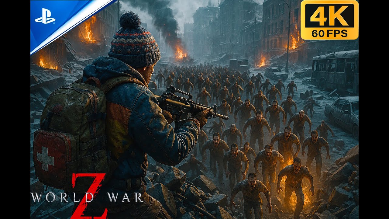 World War Z Aftermath - Rome Cemetery| Ultra Realistic [4k 60fps ...