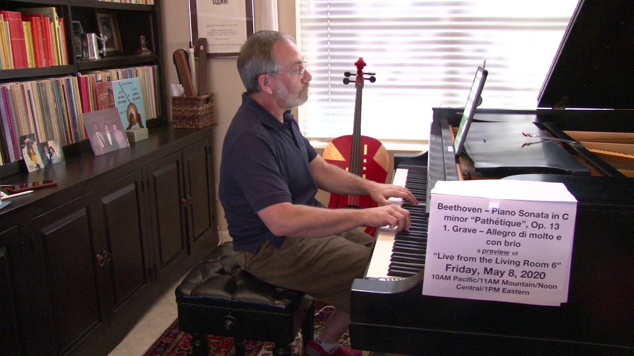 Facebook Pop Up Concert Benjamin Loeb performs Beethoven "Pathetique ...