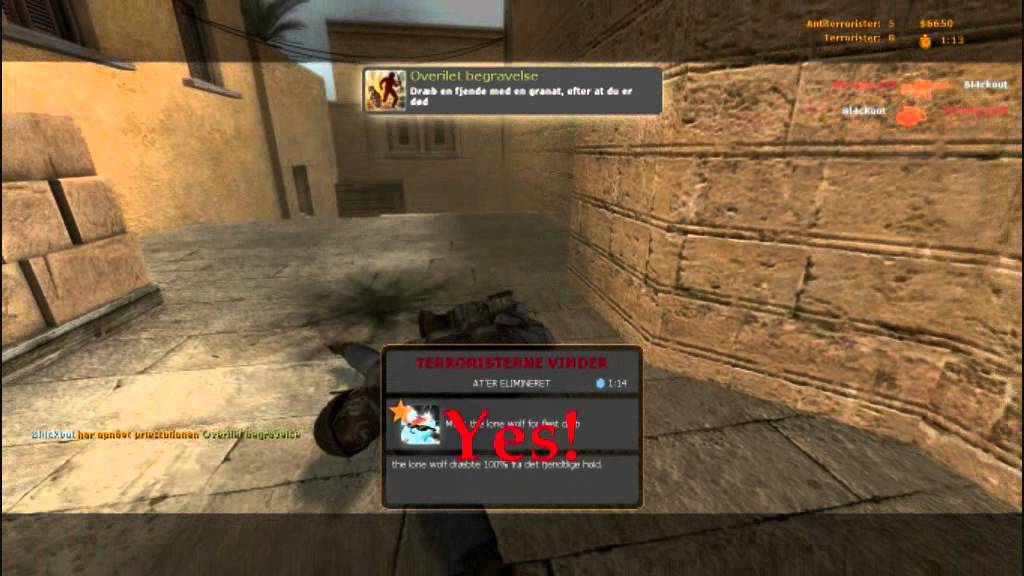 Counter Strike - RAMBO WANNABE - Bl4ckoutGamingDK - YouTube