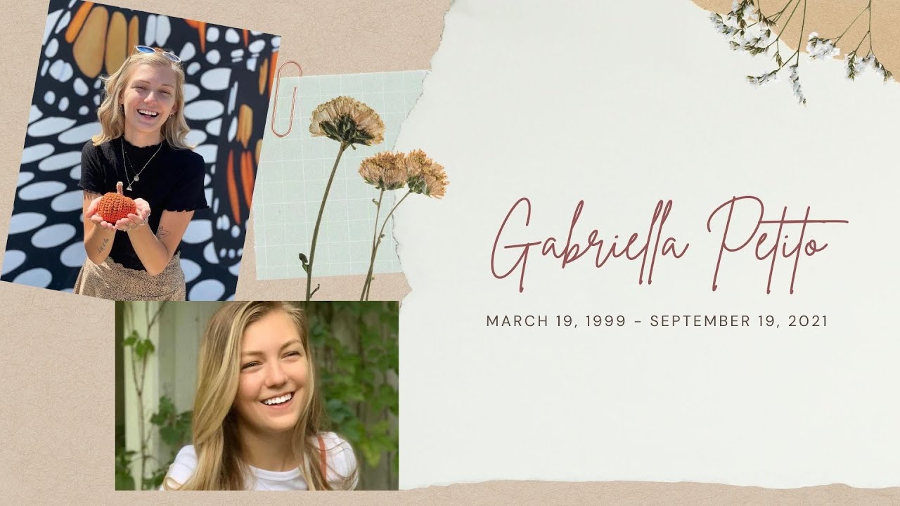 Gabrielle Petito March 19, 1999 - September 19, 2021 #GabbyPetito - YouTube