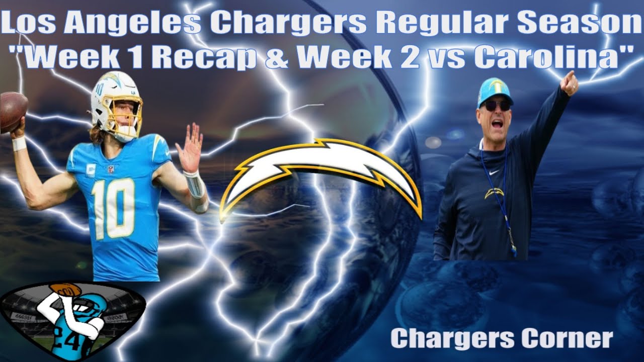 Chargers Week 1 Recap and Week 2 Panthers Preview in 2024 - YouTube
