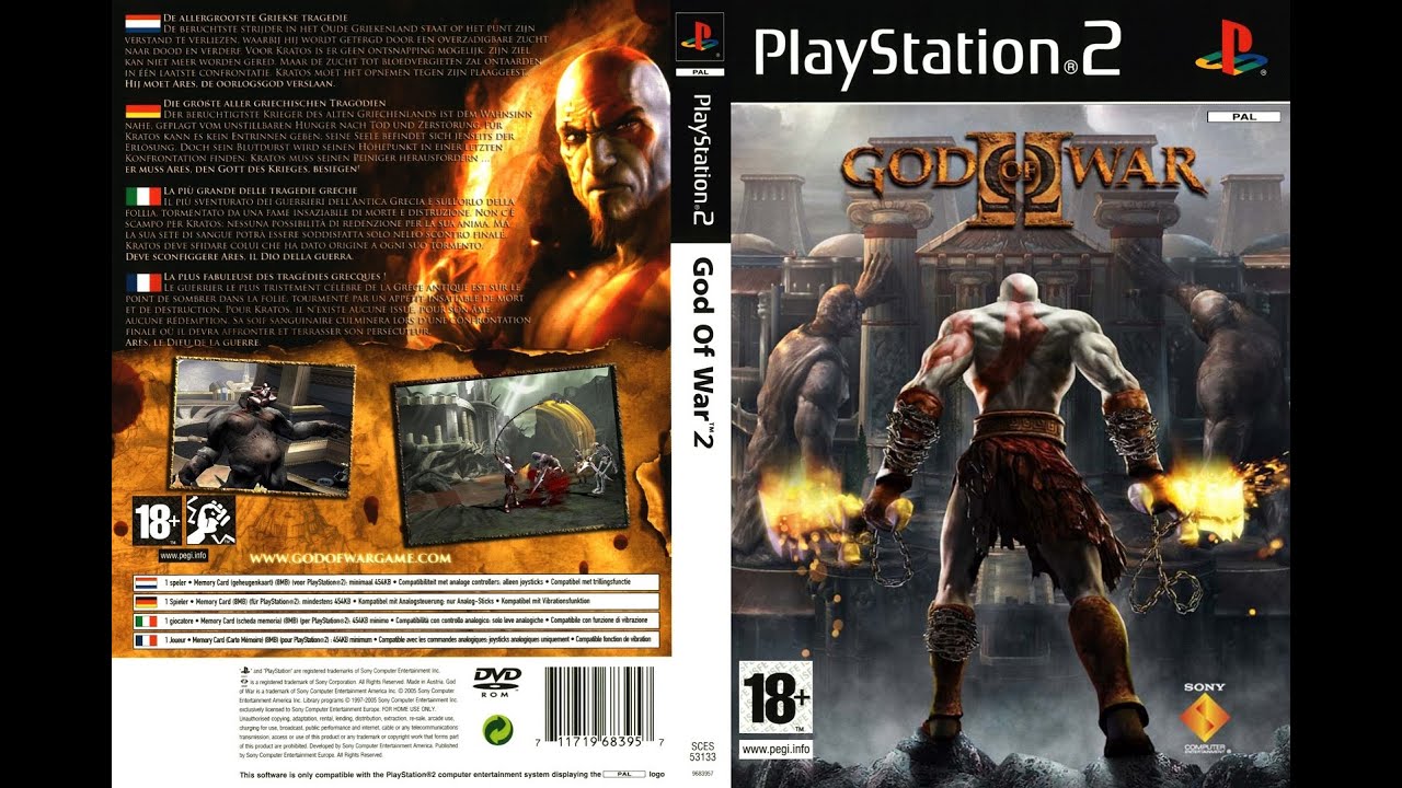 God of War II de ps2 en ps3 HFW/hen - YouTube