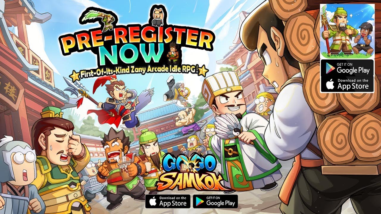 Go Go Samkok Gameplay - Release Date Android iOS - YouTube