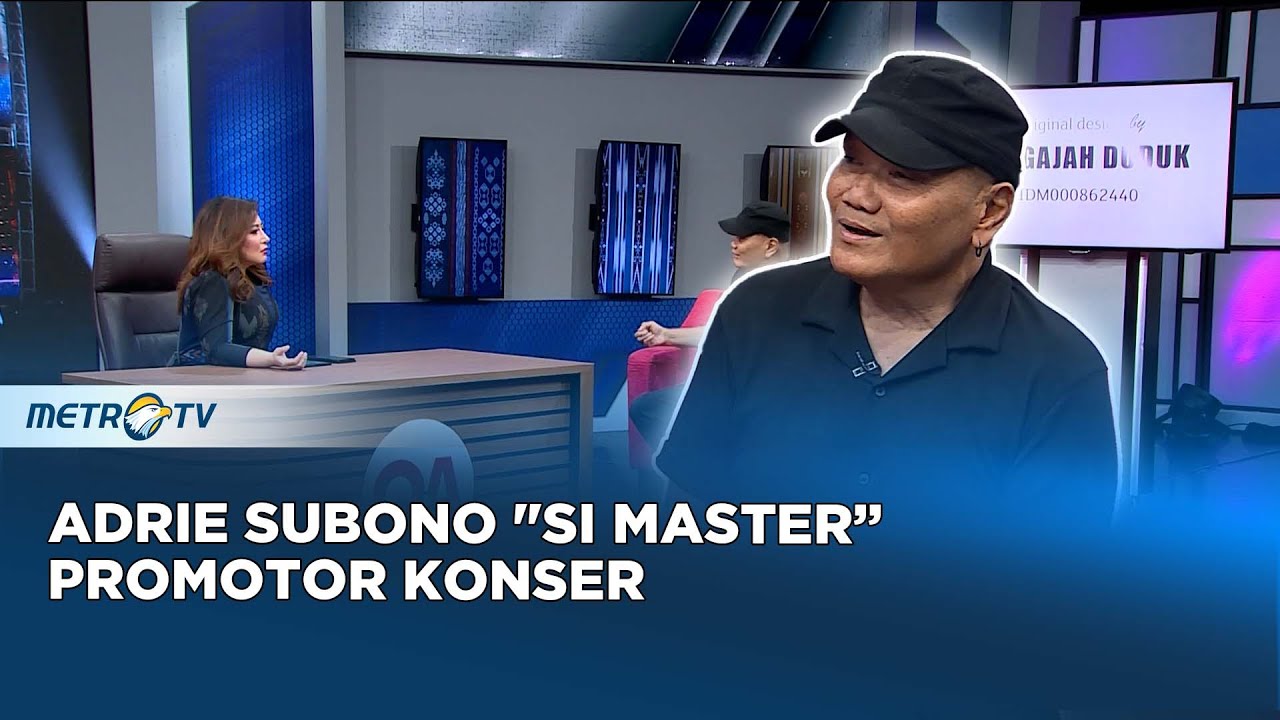 Adrie Subono "Si Master" Promotor Konser Musik Indonesia #Q&A - YouTube