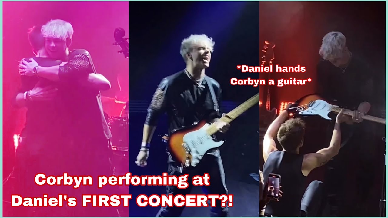 DANIEL SEAVEY BRINGS OUT CORBYN BESSON TO PERFORM FALLIN AT HIS FIRST ...