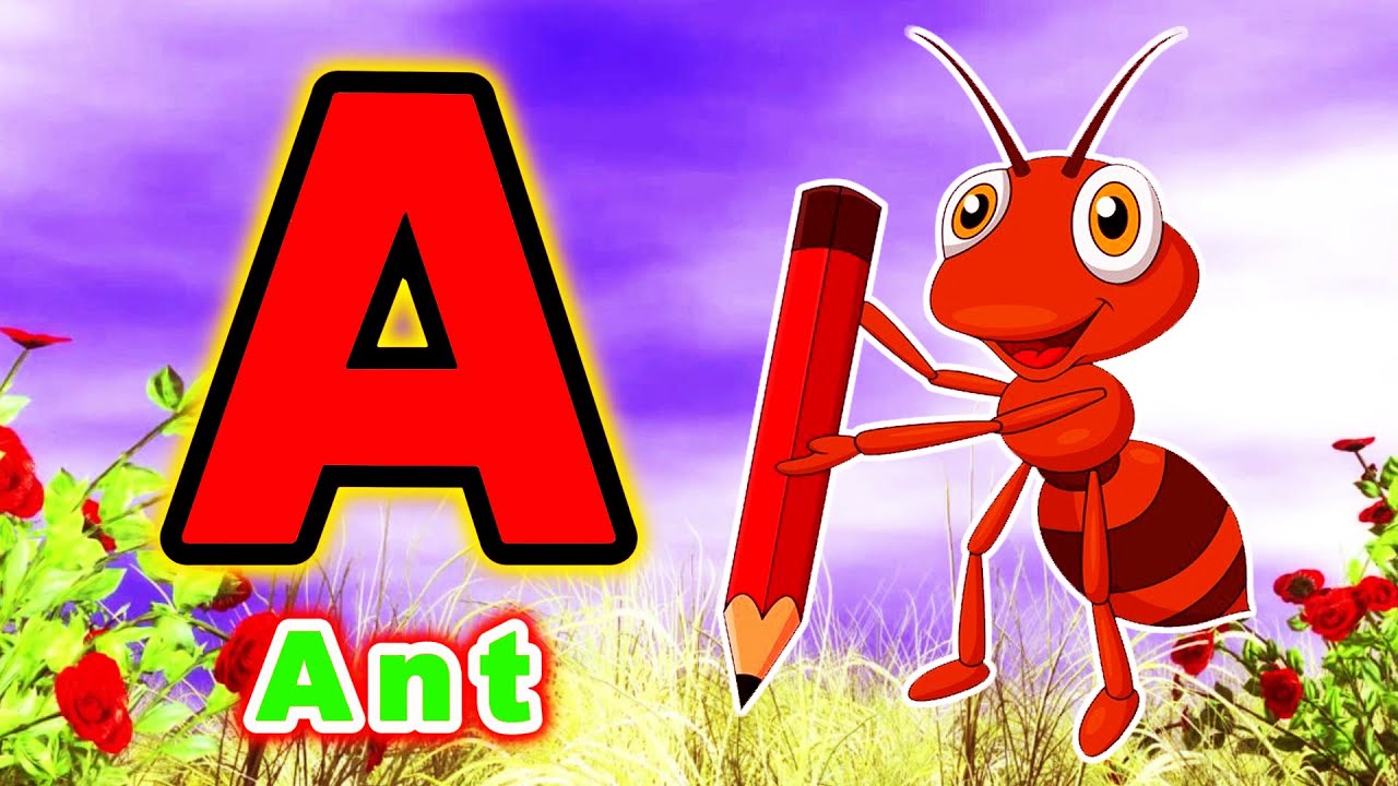 abc, abcd | a is for ant | write alphabet a to z | phonics songs | # ...