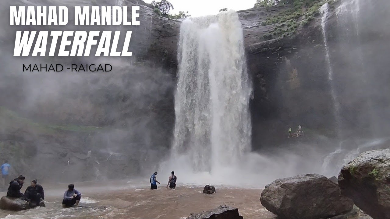 Mahad Mandle Waterfall | Mahad Raigad | Vlog 18 | 4K #travelvlog # ...
