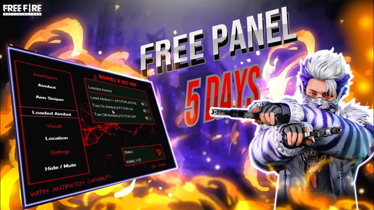 FREE PANEL PC GRATIS OB47 C++/C# | SNIPER SCOP | CHAMS MENU | LIFETIME ...