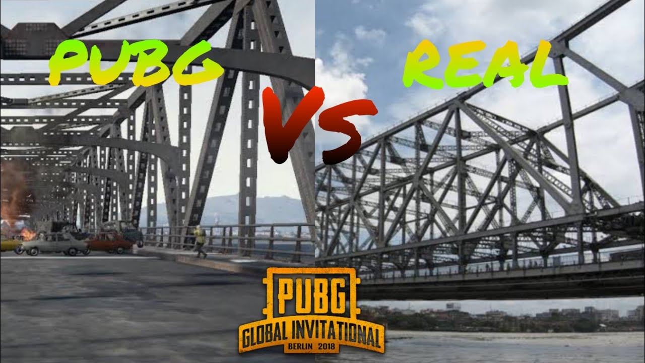 Real Life Places in PUBG Mobile | Pubg Map in Real Life 😍 ️ - YouTube