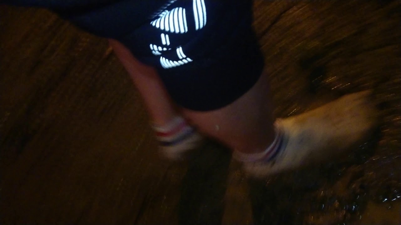 Muddy my socks in the rain(5) - YouTube