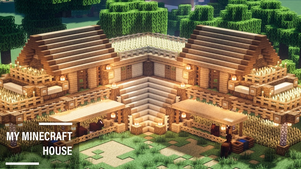 MINECRAFT : The process of building a survival facility, most ...