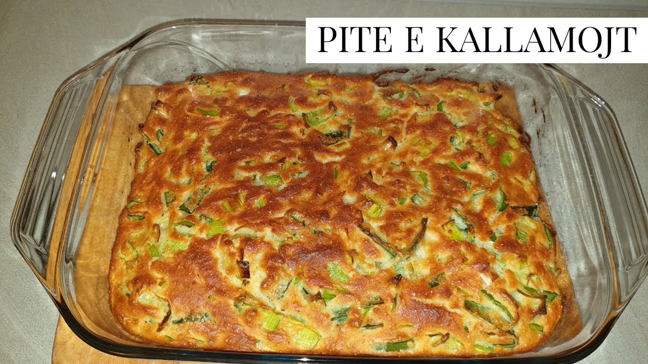 Pite e Kallamojt (pite me miell misri) - YouTube