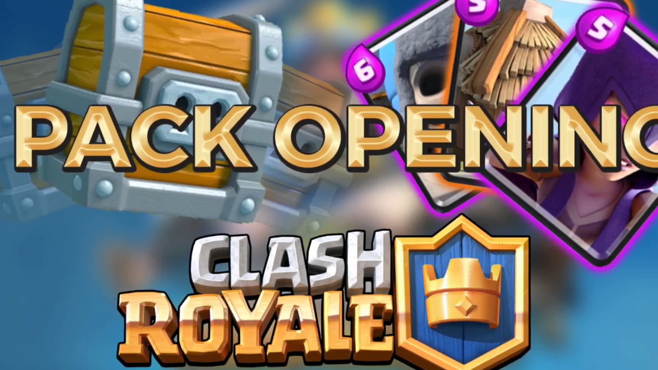 Clash Royale - Pack Opening #2 - YouTube