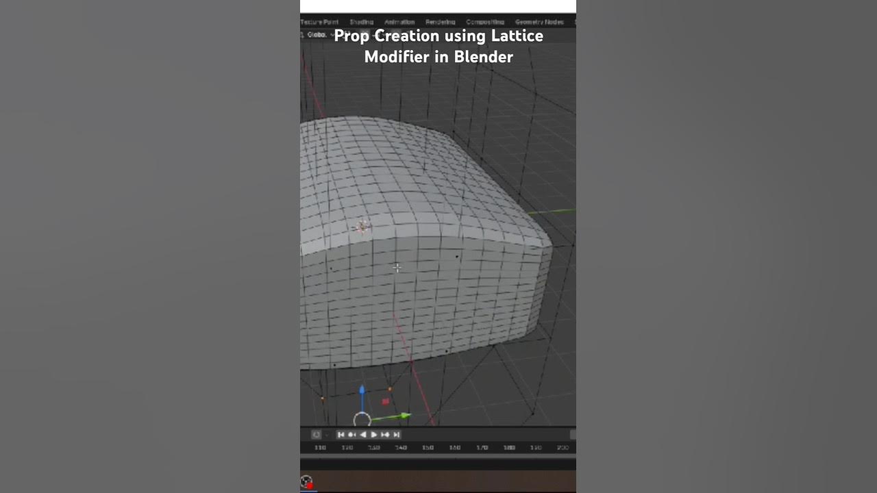 Creating a Prop using Lattice Modifier in Blender | How to Model it #3d #blender3d #3dmodeling ...