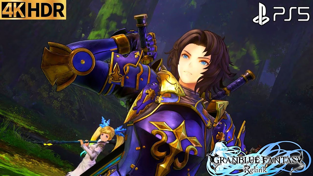 Lancelot Granblue Fantasy Relink Lancelot Gameplay 4K 60FPS | Granblue ...