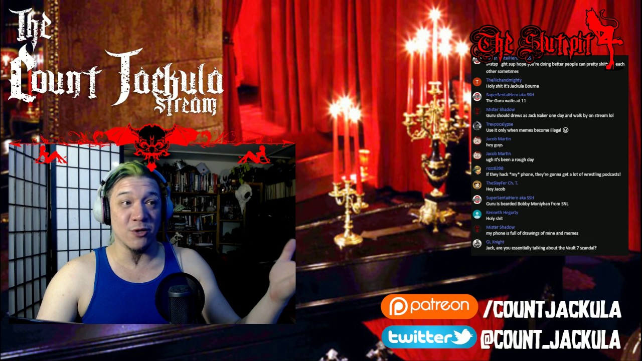 Count Jackula Stream (3/8/17) - Satanic Sunday - YouTube