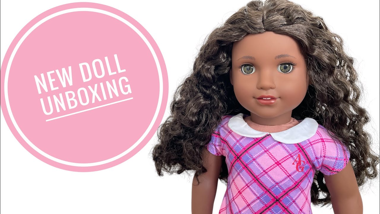 American Girl doll Truly Me 127 Josefina mold dark skin unboxing review ...