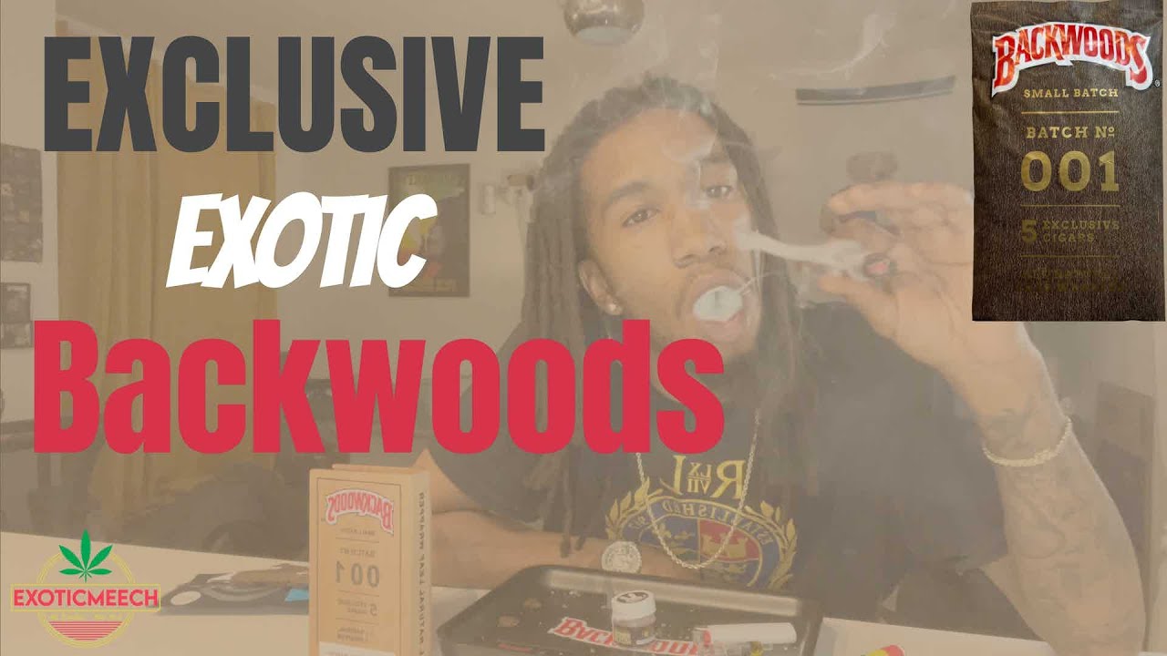How To Roll An EXCLUSIVE EXOTIC BACKWOODS Cigar - YouTube