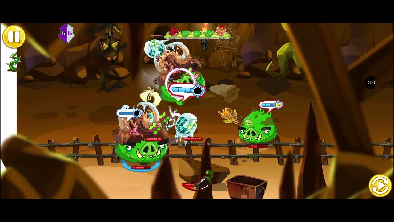 Angry Birds Epic All Stars Sprites - Playable Frost Hog Pack - YouTube