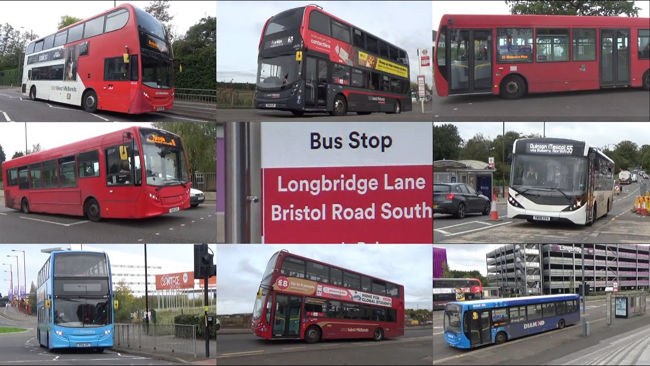 Bus Destination: Longbridge (November 2023) - YouTube