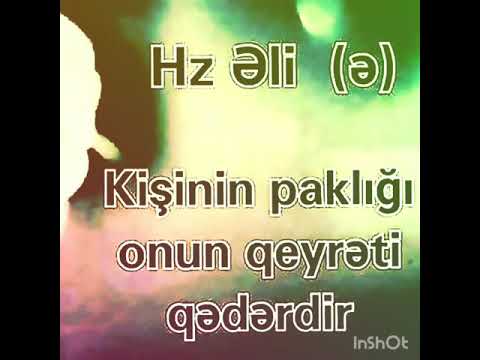 Dini statuslar Əli (ə) dan kəlamlar