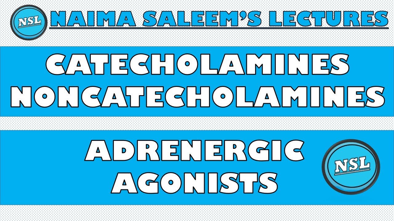 Catecholamines || Noncatecholamines || Adrenergic Agonists || # ...