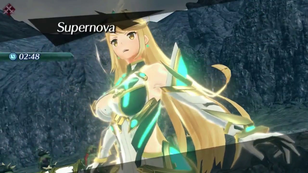 Xenoblade Chronicles 2: Revised Mythra solo of level 130 Superboss ...