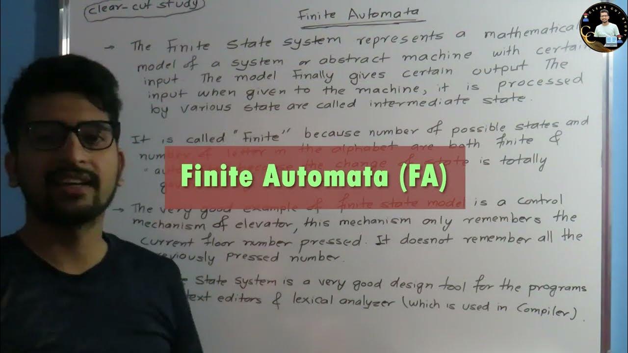 L1: TOC Finite Automata - YouTube