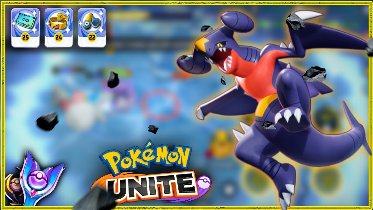 Garchomp Build recomendavel | NOVATO | Pokemon Unite - Gameplay Mobile ...