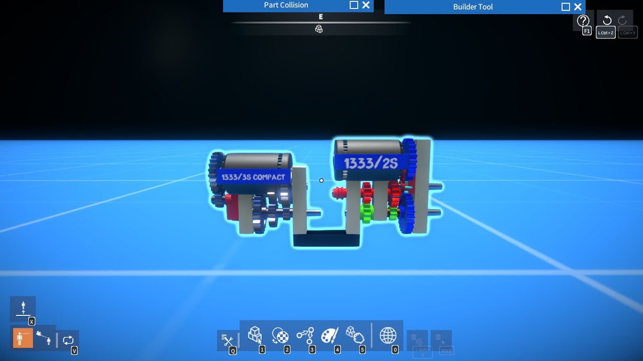 even better motor and transmission in gearblocks - YouTube